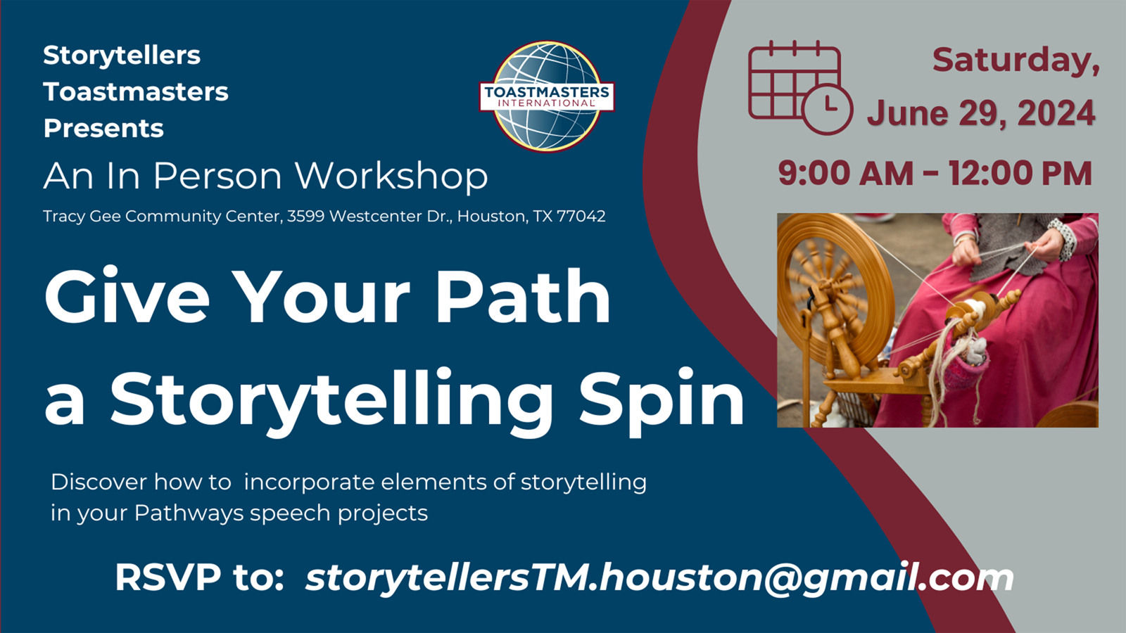 Learn to Add Stories to Your Paths at Storytellers Toastmasters ...