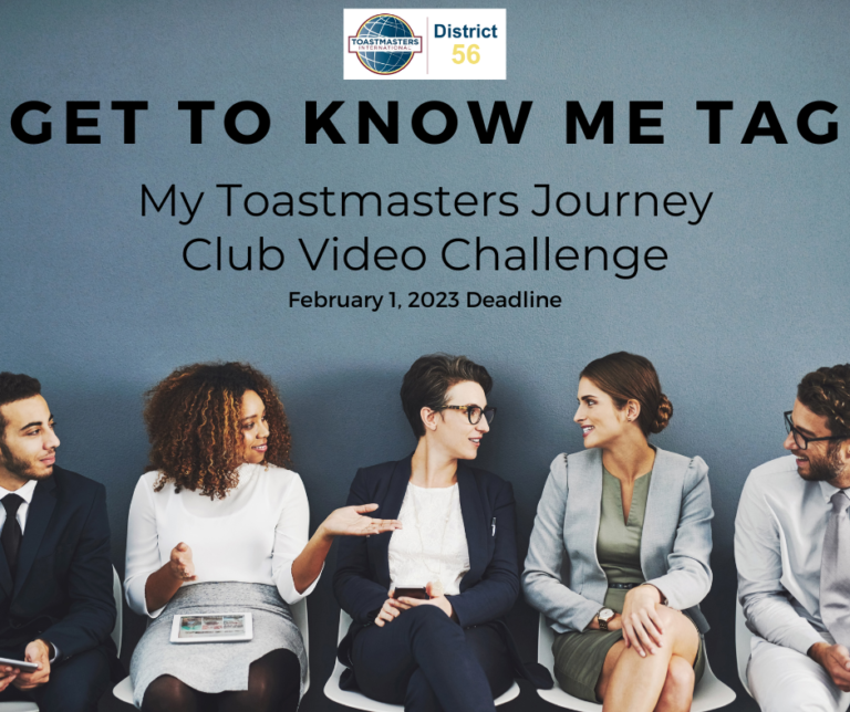 My Toastmasters Journey: Club Video Challenge - Toastmasters Houston ...
