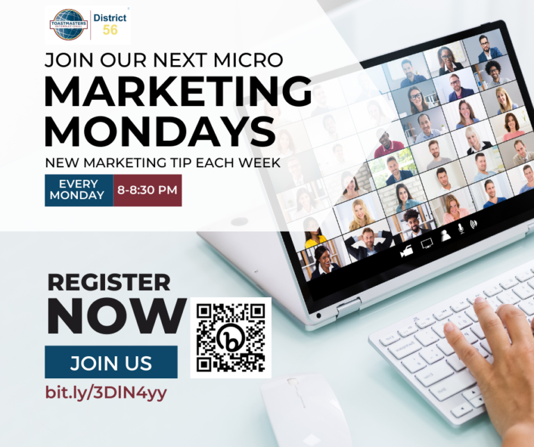 Marketing Mondays: Club Marketing Guides - Toastmasters Houston | Where ...
